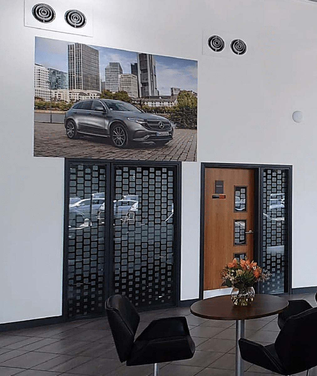 Mercedes-Benz Dealer Graphics | Freestone Creative